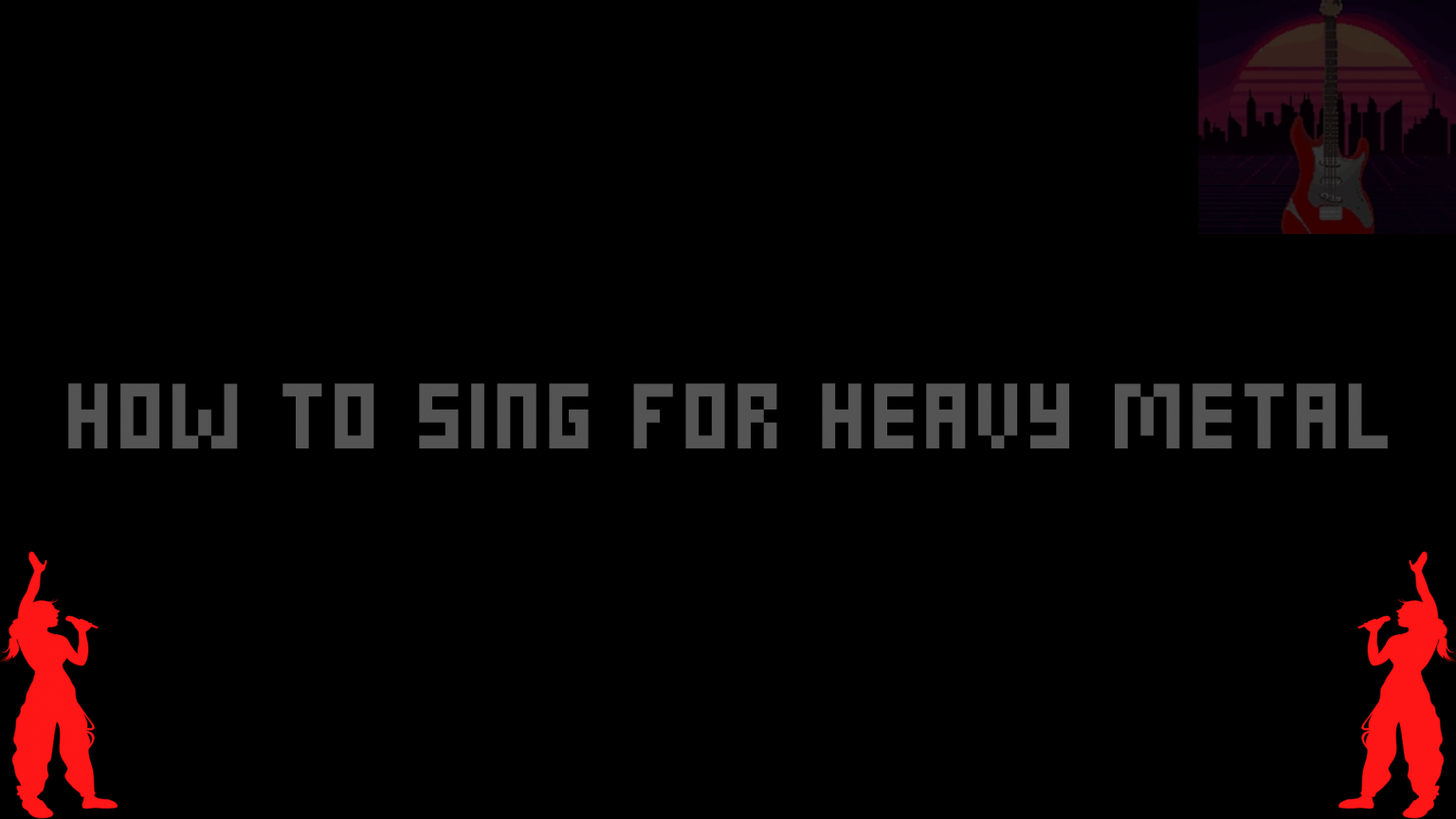 An Introduction to Heavy Metal Singing: Sing Without Vocal Damage ...