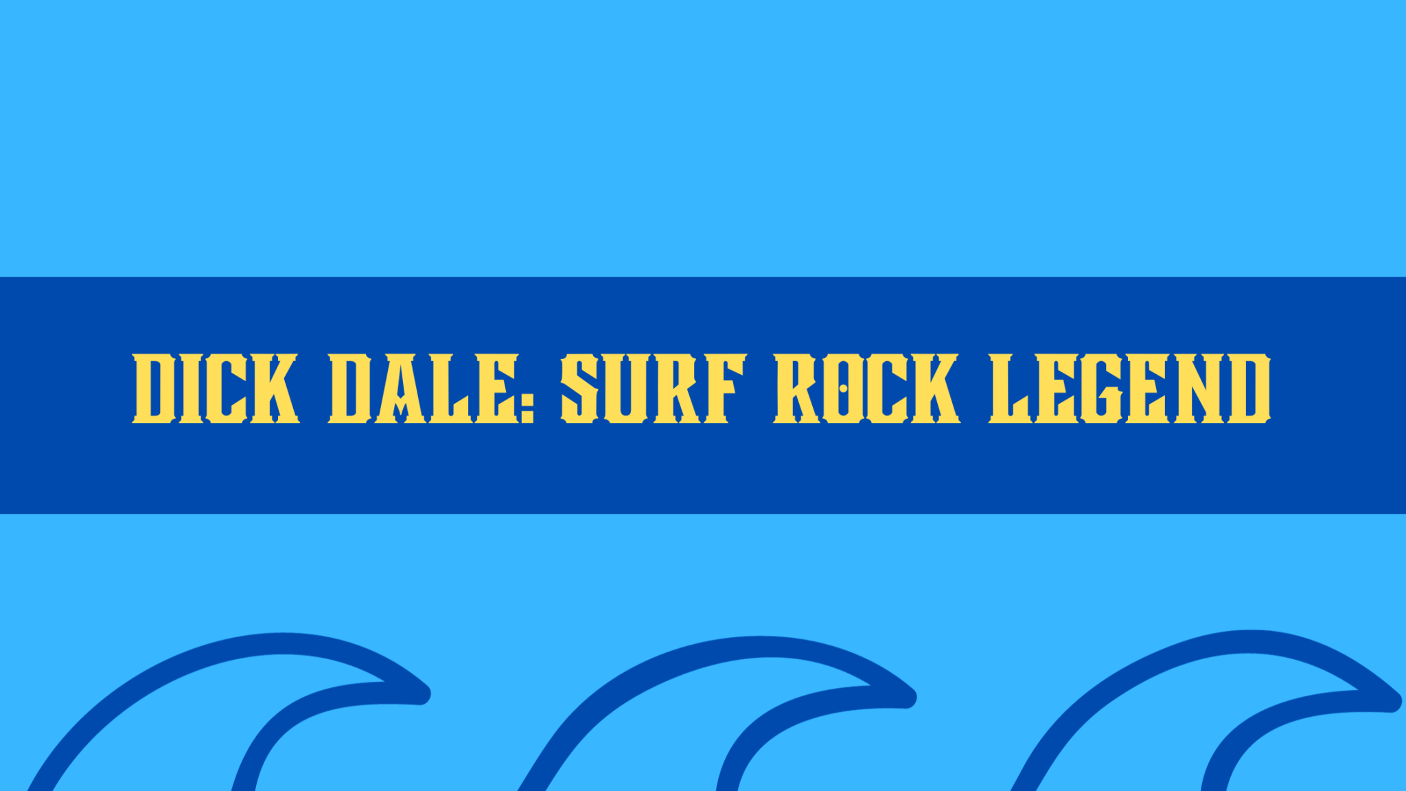 The Legend of Surf Rock: Dick Dale Guitar Outrun